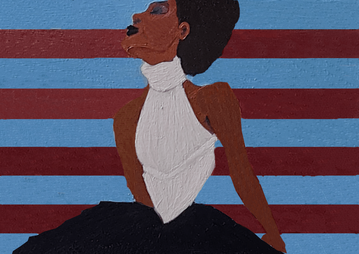 I bleed red and blue. – Esther Akello